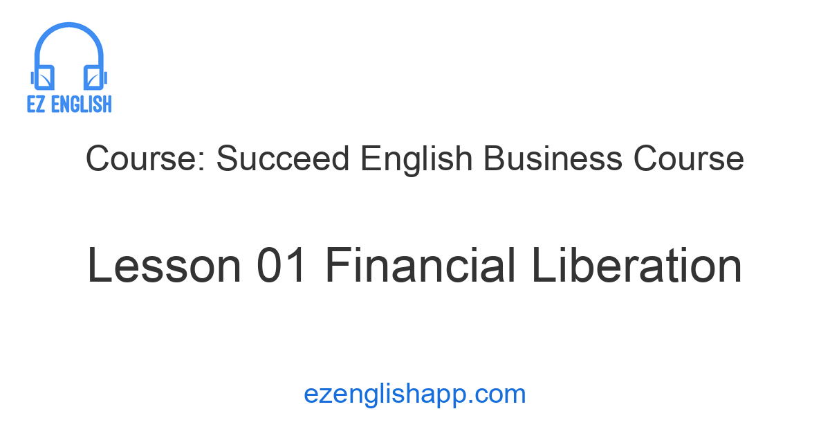 Financial Freedom With Financial Liberation
