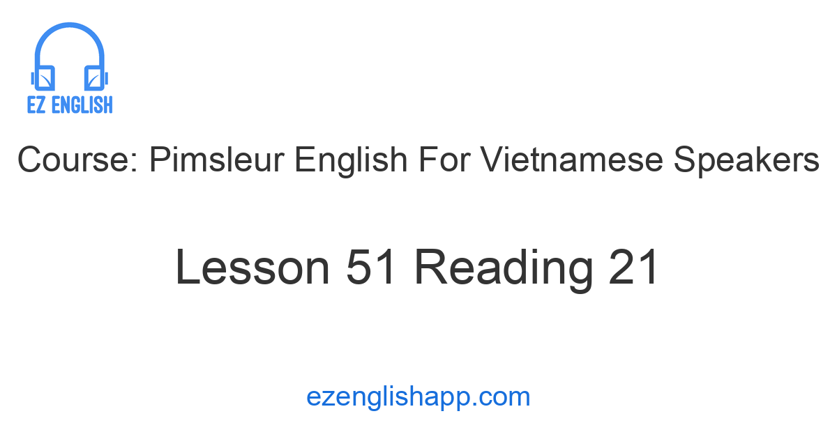 Enhance English Reading Skills With Reading 21